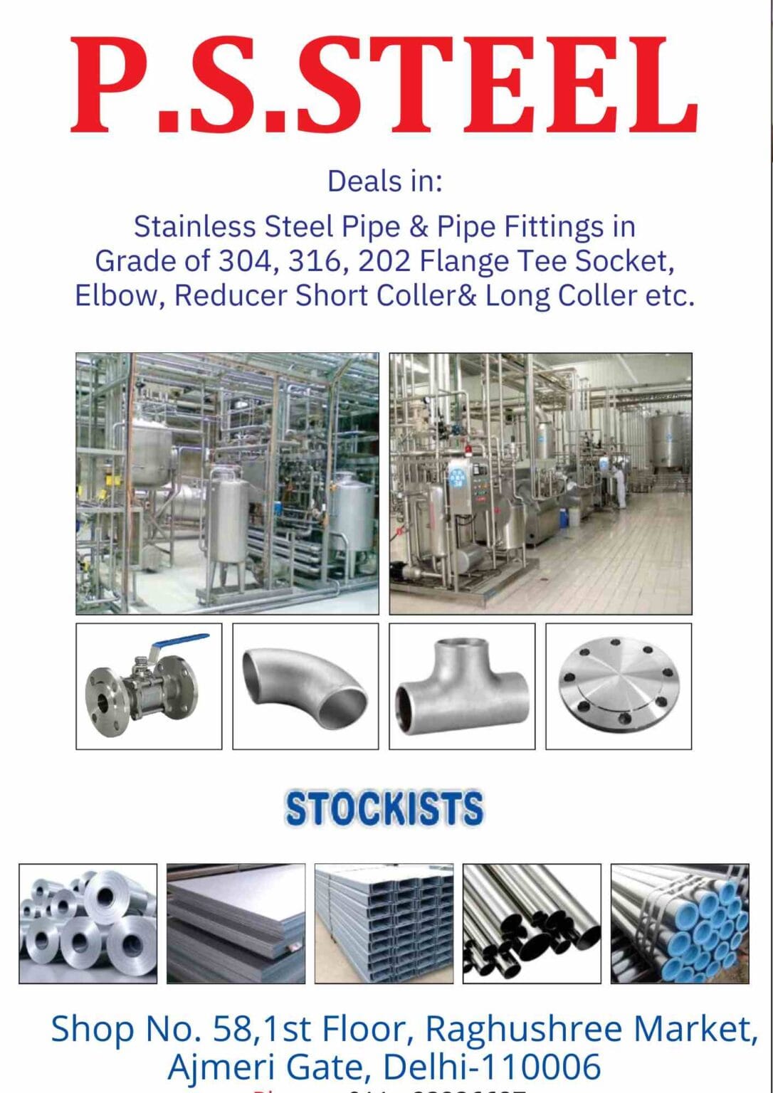 Dairy Industry Piping Solutions & SS Pipe Fittings