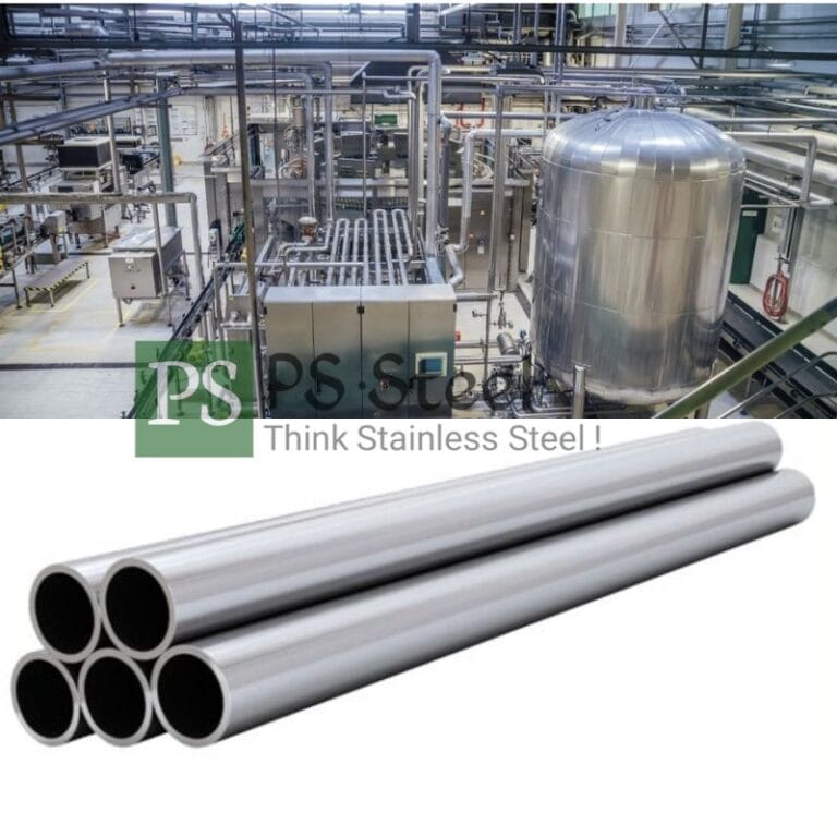 Stainless Steel Round 6 mtr Pipes