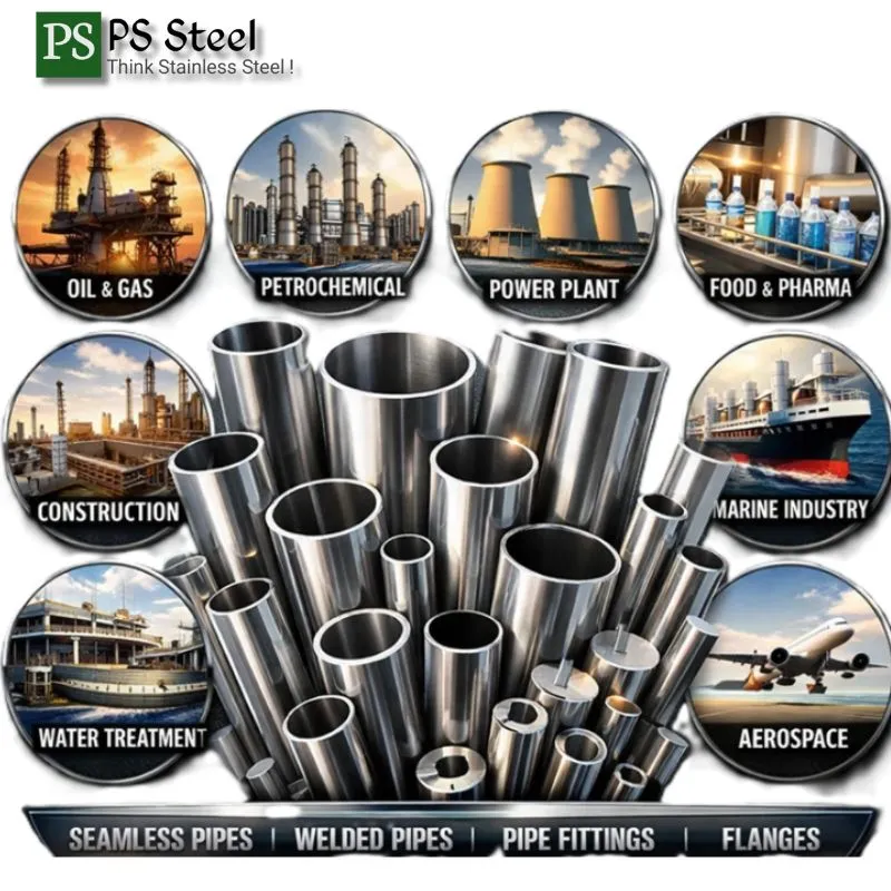 Best SS Pipes Supplier for Industrial Use in India - PS Steel Pipes